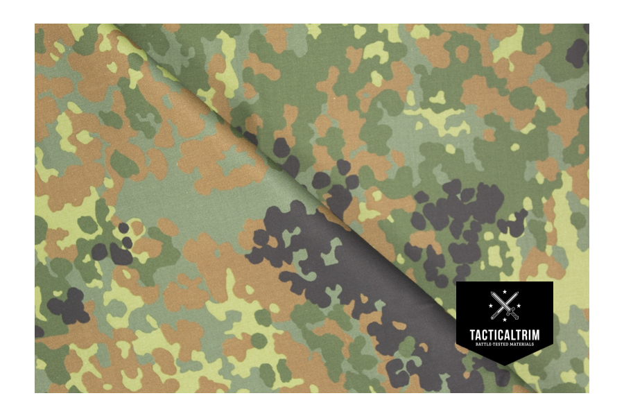 5 color Flecktarn Twill CUSTOM CUT, 23,95